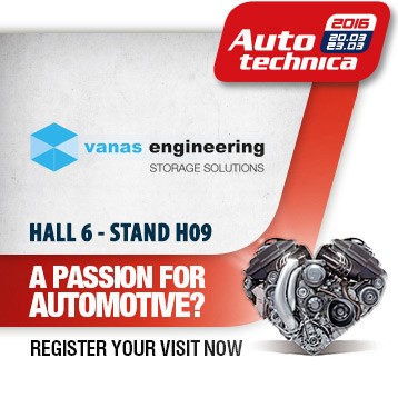 Vanas Engineering op Autotechnica 2016 - Vanas Engineering